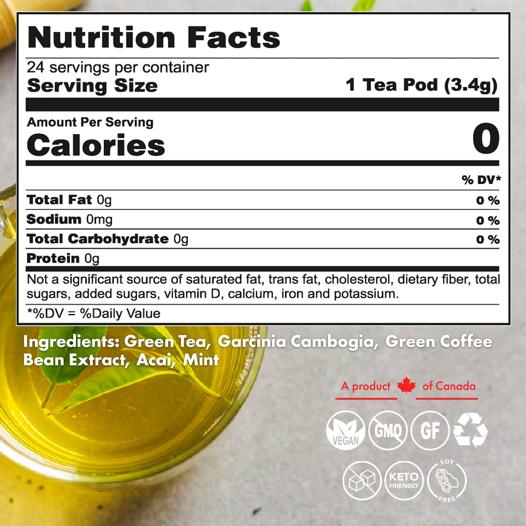 Weight Loss Slim Master Green Tea Pods – Sollo Wellness