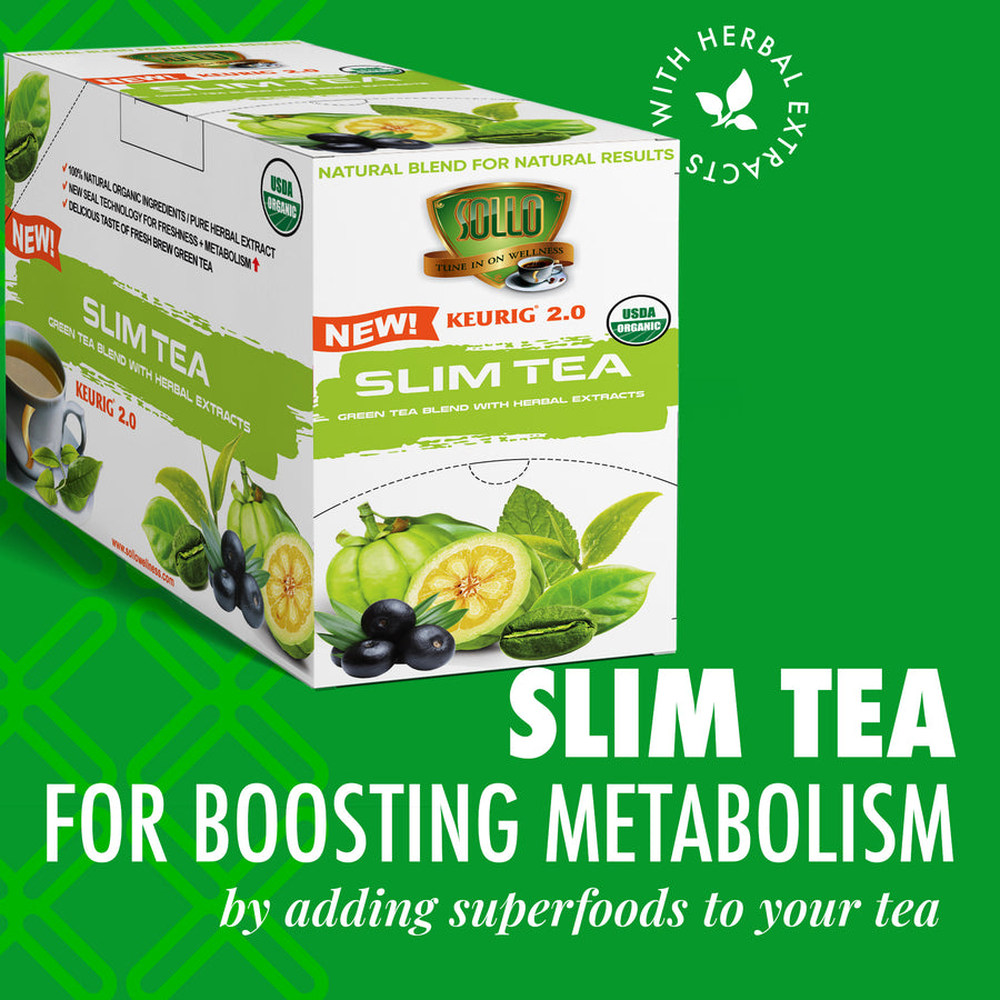 Weight Loss Slim Master Green Tea Pods – Sollo Wellness
