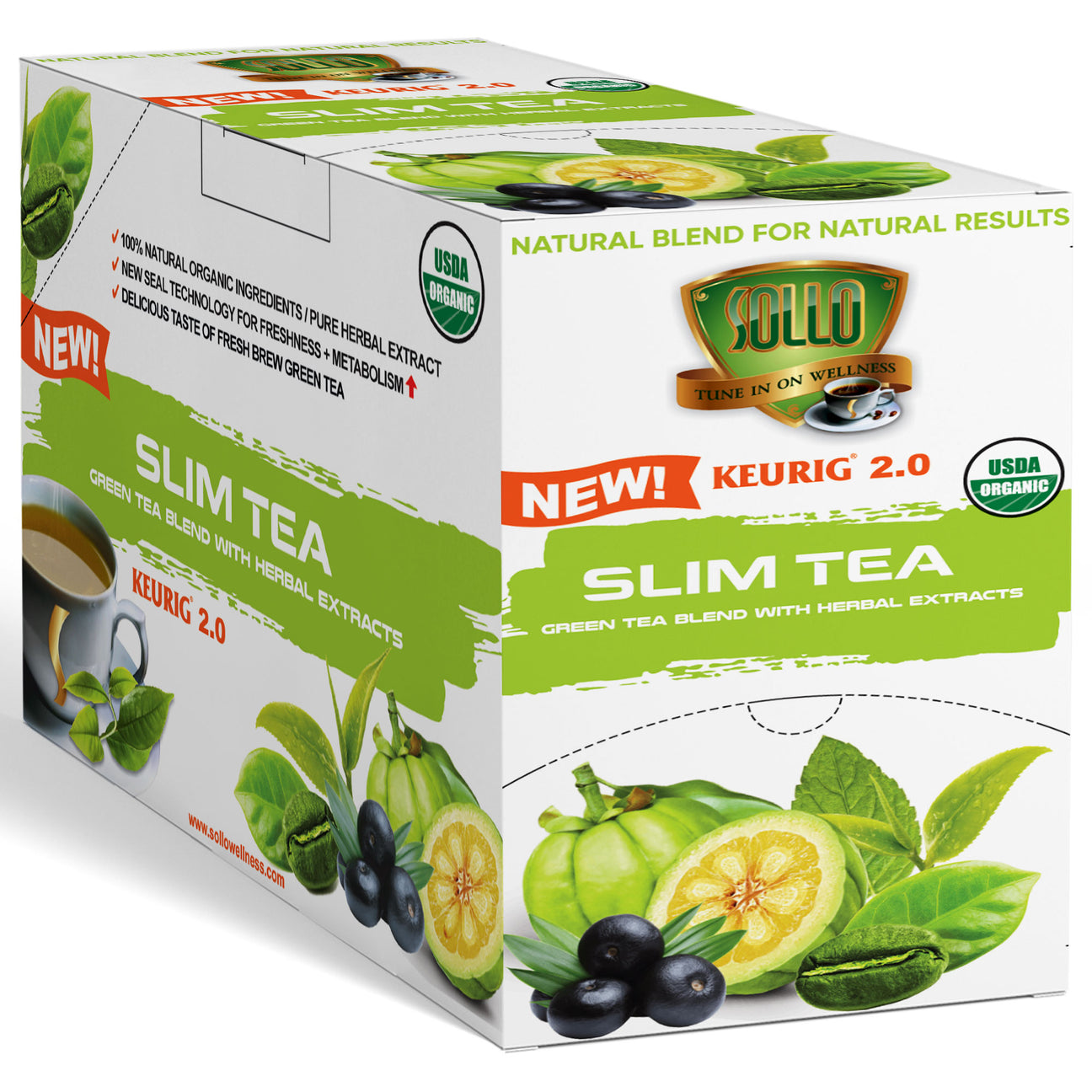 Weight Loss Slim Master Green Tea Pods – Sollo Wellness