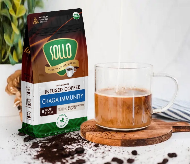 Infused Coffees and Teas With Vitamins and Herbal Extracts – Sollo Wellness