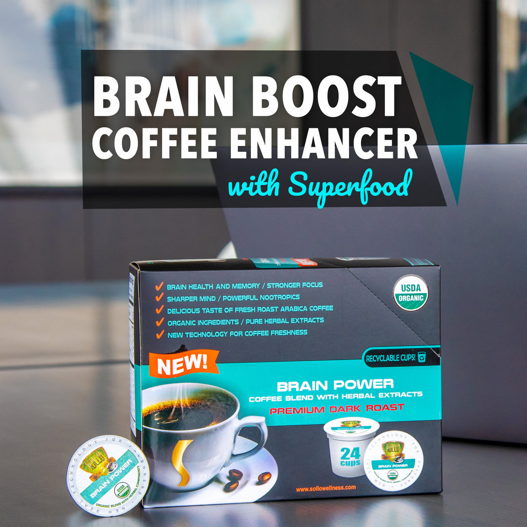 Brain Power Coffee Pods – Sollowellness