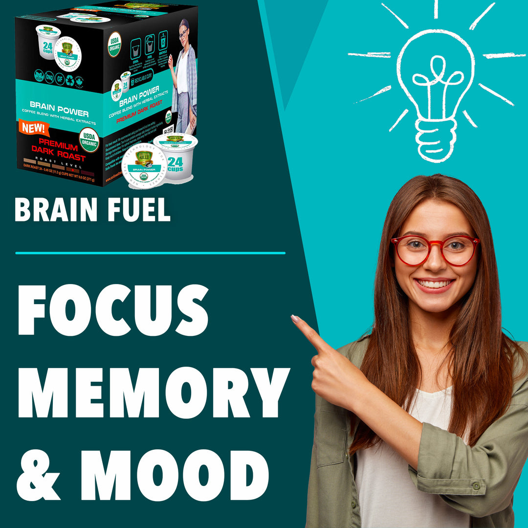 Brain Power Coffee Pods – Sollowellness