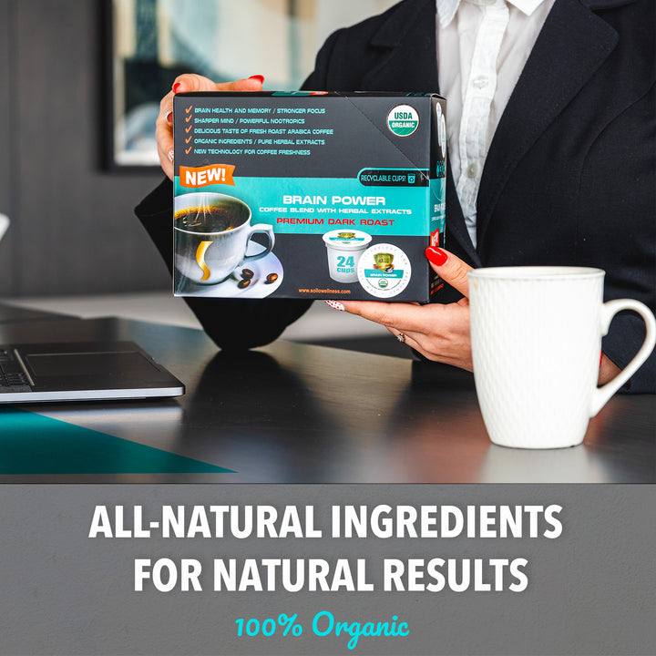 Brain Power Coffee Pods – Sollowellness